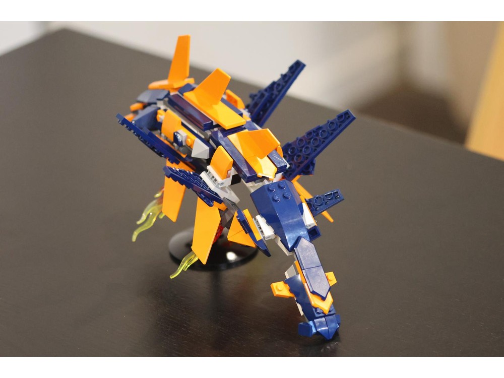 LEGO MOC 31126 x 2 : Leviathanmon by the4thsentineljtch | Rebrickable ...