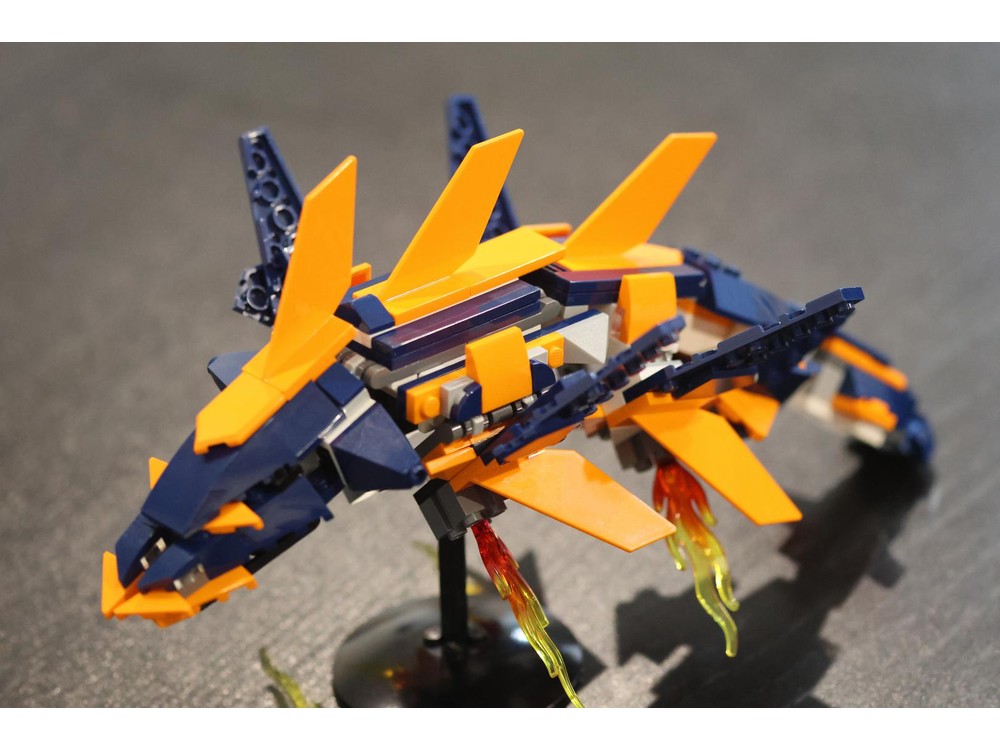LEGO MOC 31126 x 2 : Leviathanmon by the4thsentineljtch | Rebrickable ...