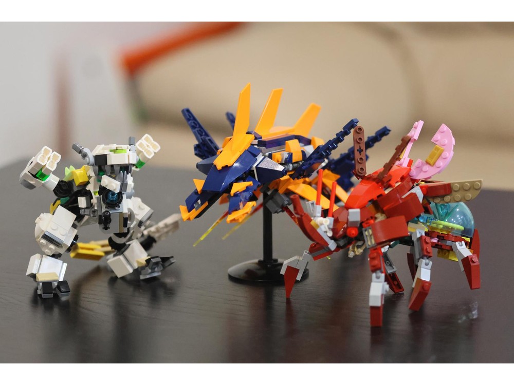 LEGO MOC 31126 x 2 : Leviathanmon by the4thsentineljtch | Rebrickable ...