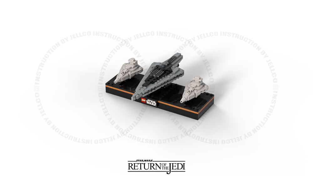 LEGO MOC Ultramicro Super Star-destroyer Desktop Version by jellco ...
