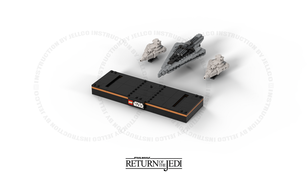 LEGO MOC Ultramicro Super Star-destroyer Desktop Version by jellco ...