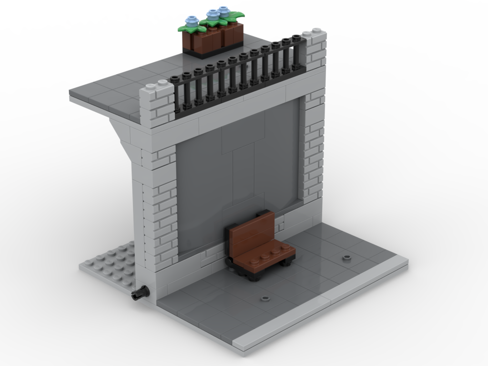 LEGO MOC Retaining Wall Package (16 studs deep) by Brick Artisan ...