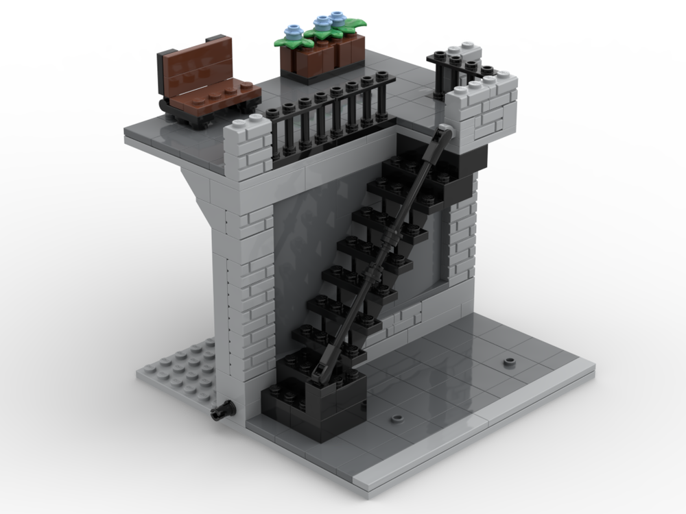 LEGO MOC Retaining Wall Package (16 studs deep) by Brick Artisan ...