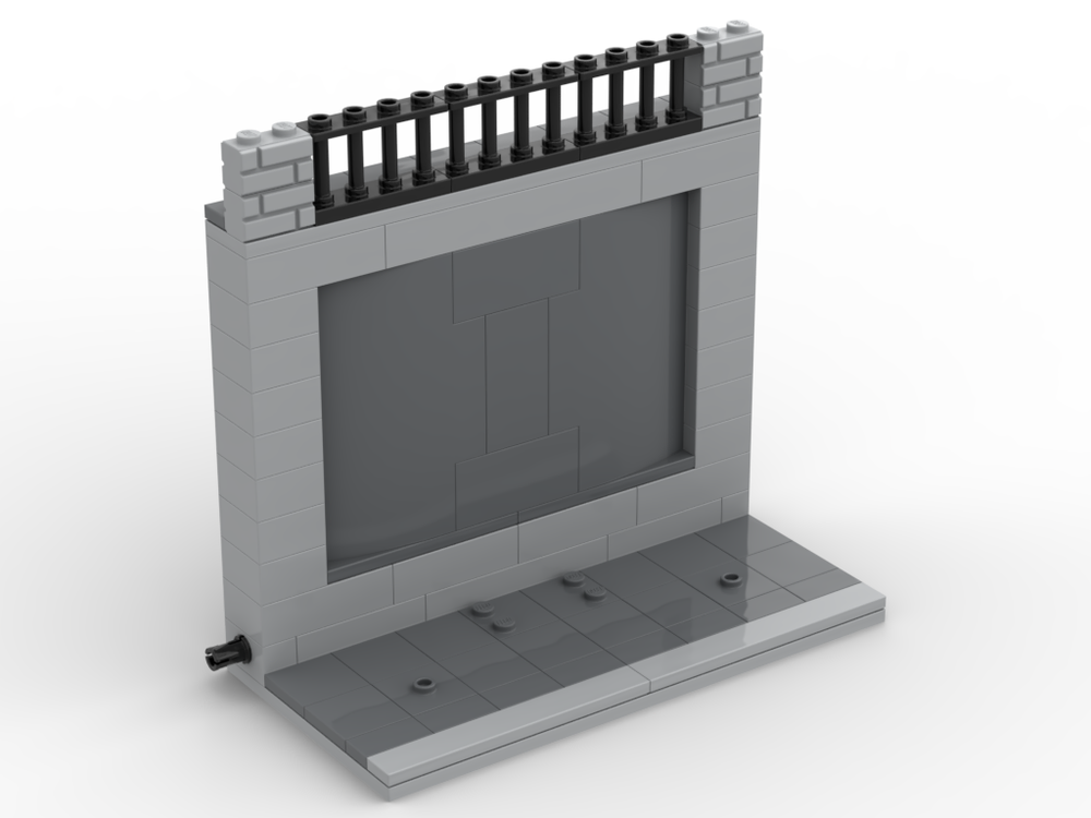 LEGO MOC Retaining Wall Package (8 studs deep) by Brick Artisan ...