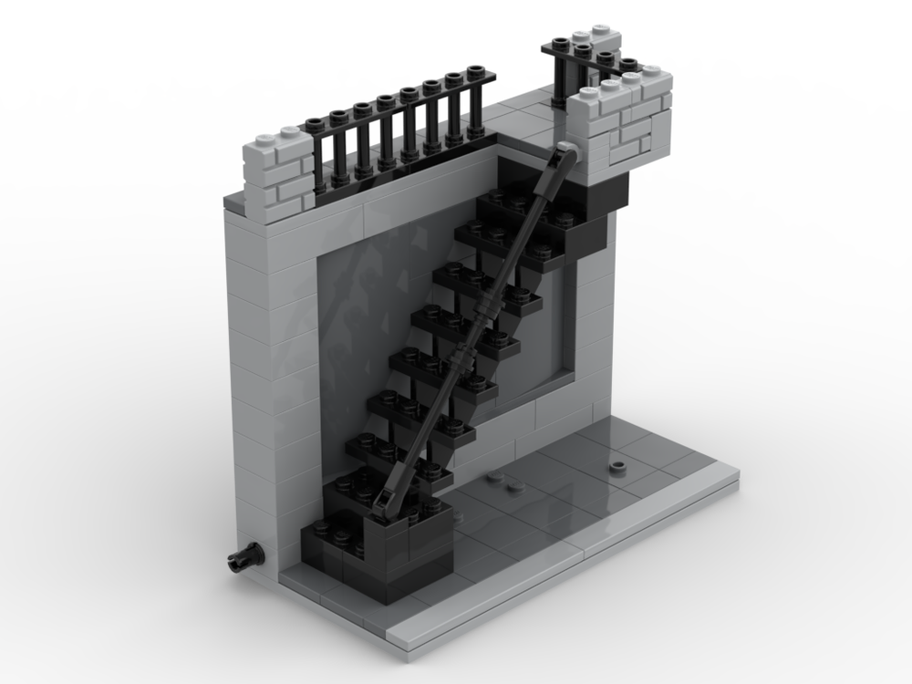 LEGO MOC Retaining Wall Package (8 studs deep) by Brick Artisan ...