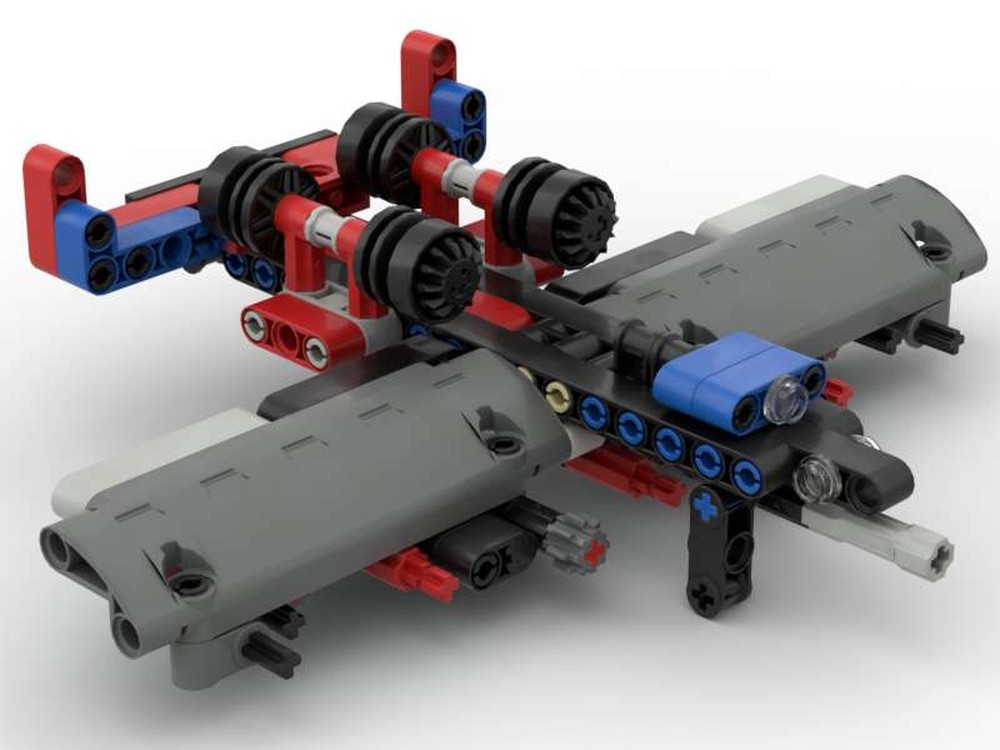 LEGO MOC A-10 Thunderbolt (''Warthog'') [42084-1] #1 by meregt ...