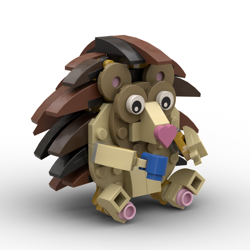 LEGO MOC Hedgehog by greenarj | Rebrickable - Build with LEGO