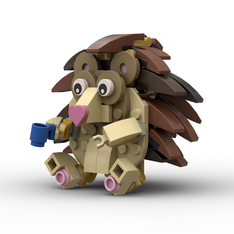 LEGO MOC Hedgehog by greenarj | Rebrickable - Build with LEGO
