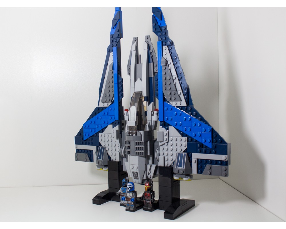 LEGO MOC Mandalorian Starfighter Stand by BRIKCODER | Rebrickable ...