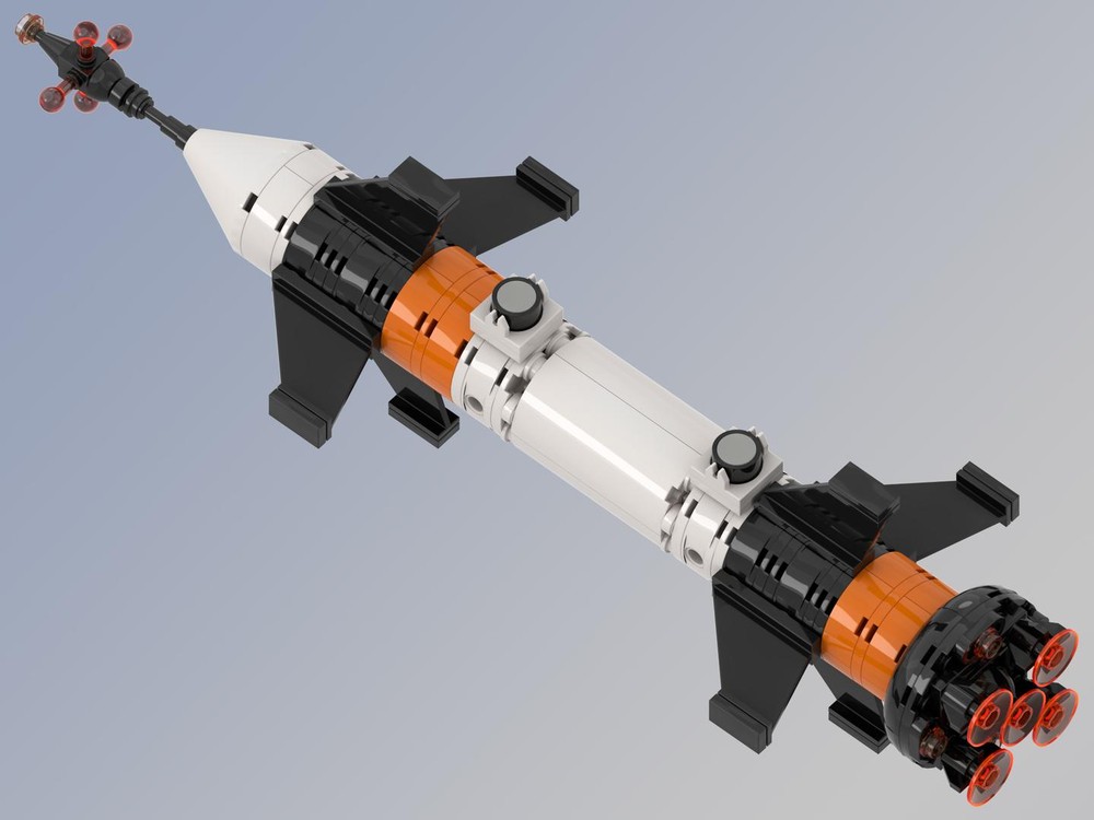 Lego Moc Ice Planet Rockets By Thomusbean Rebrickable Build With Lego