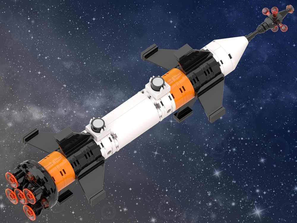 Lego Moc Ice Planet Rockets By Thomusbean Rebrickable Build With Lego