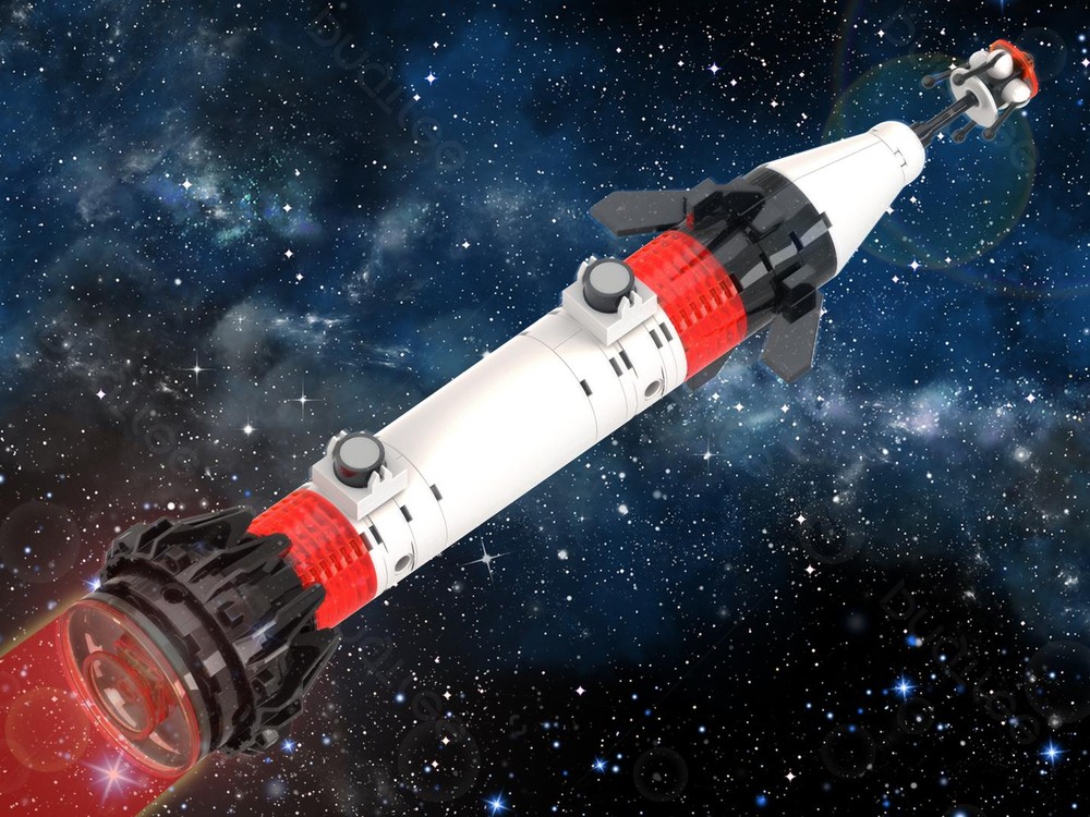 Lego Moc Ice Planet Rockets By Thomusbean Rebrickable Build With Lego