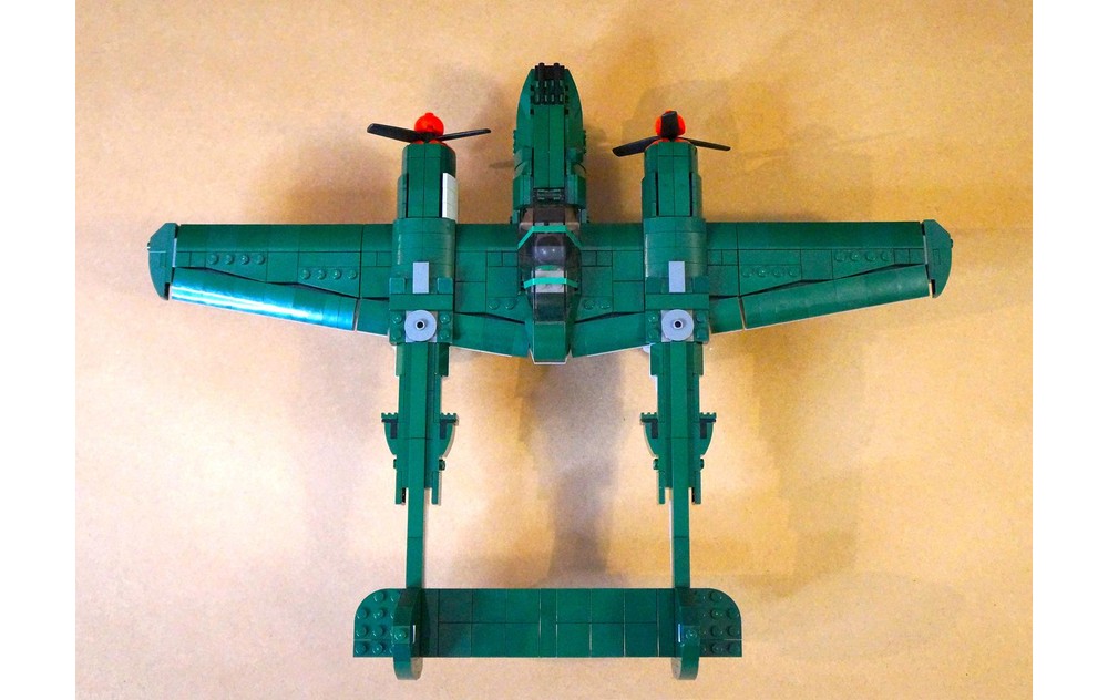 LEGO MOC Lockheed P-38 Lightning by Paulmanaitor | Rebrickable - Build ...