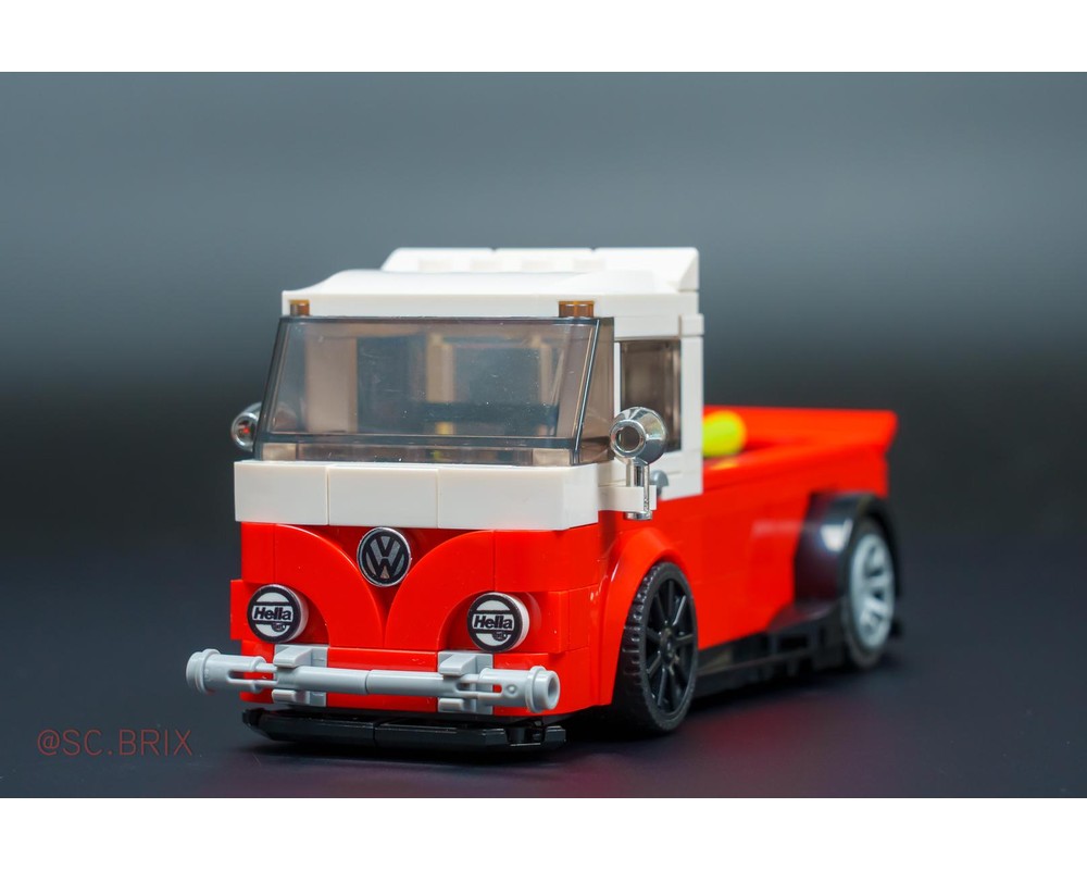 Lego Moc Vw T1 Pickup Widebody By Scbrix Rebrickable Build With Lego