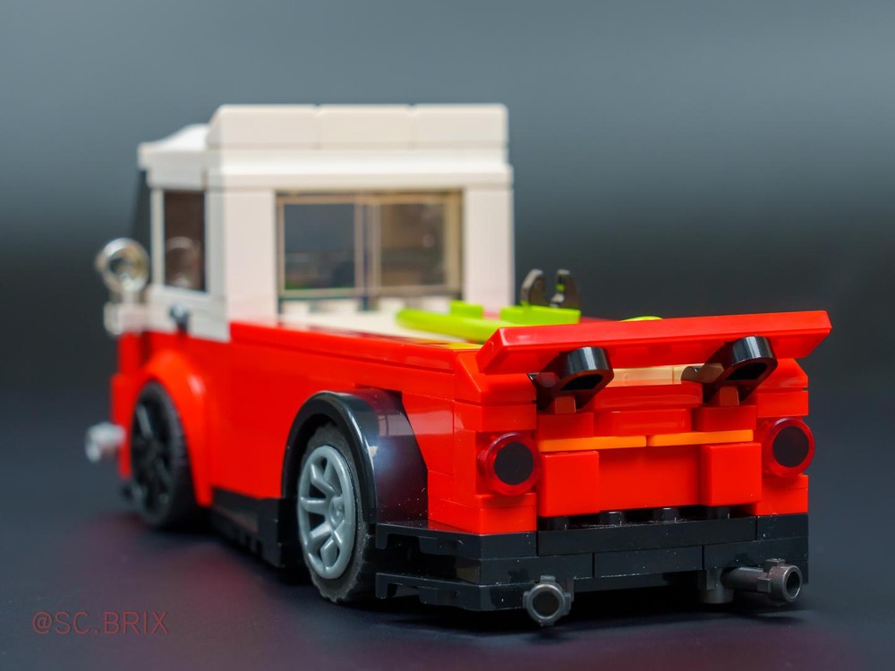 Lego Moc Vw T1 Pickup Widebody By Scbrix Rebrickable Build With Lego