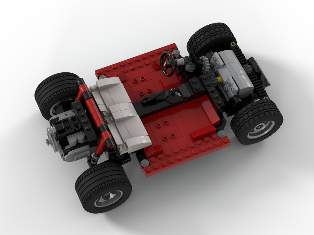 Lego Moc Vw Dune Buggy Mod By Linse Rebrickable Build With Lego