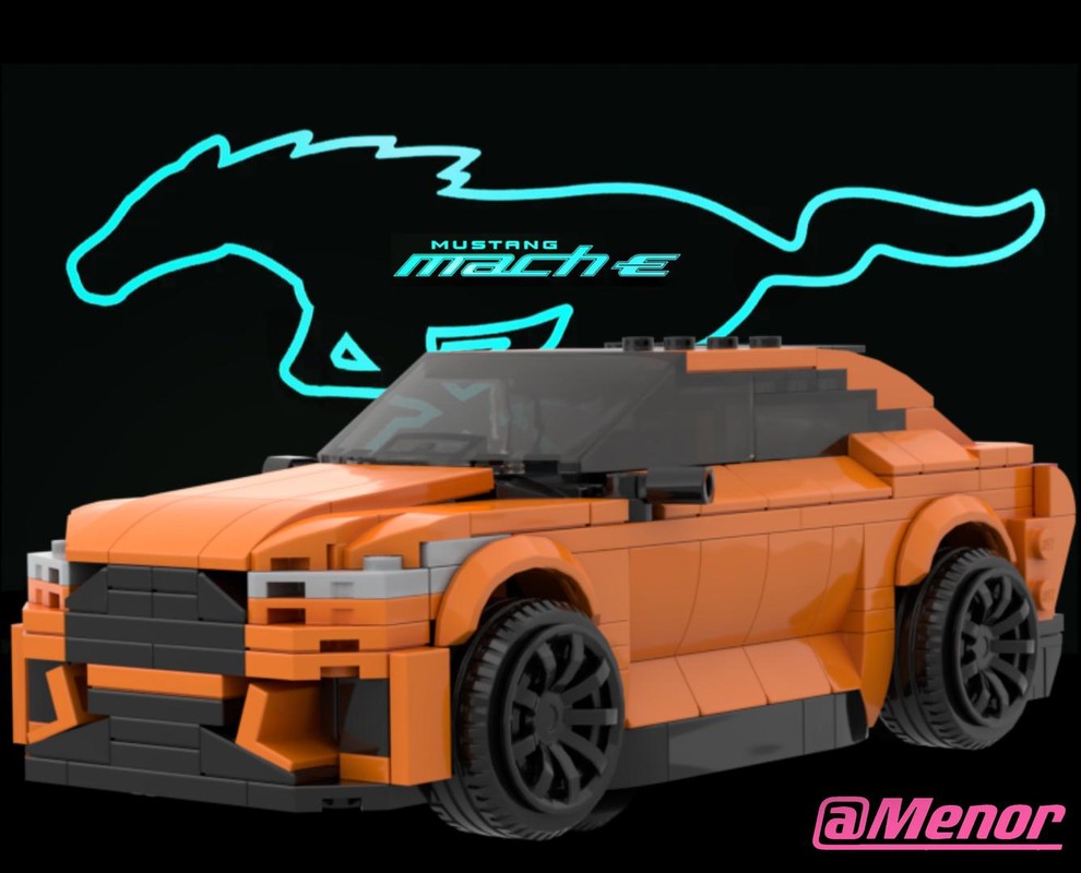 LEGO MOC Ford Mustang Mach E by Menor | Rebrickable - Build with LEGO
