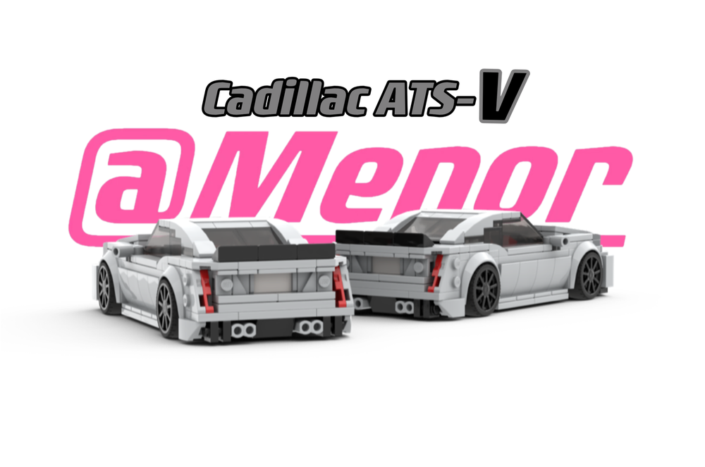 LEGO MOC Cadillac ATS-V by Menor | Rebrickable - Build with LEGO