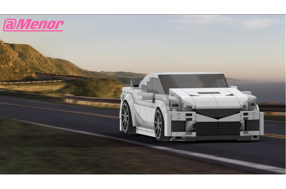 LEGO MOC Cadillac ATS-V by Menor | Rebrickable - Build with LEGO