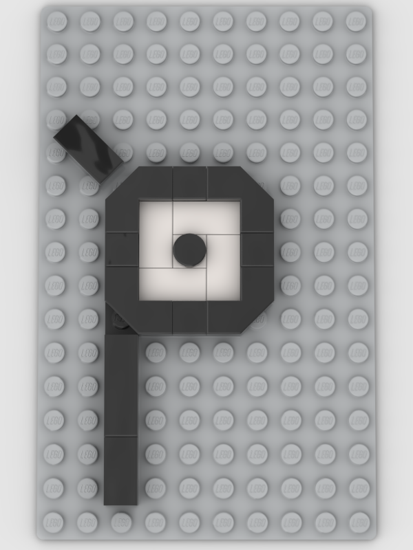 LEGO MOC P unown by two.heads.minifig | Rebrickable - Build with LEGO