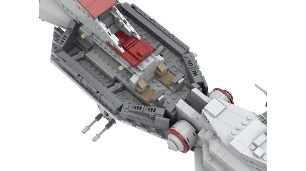 LEGO MOC Republic frigate by thelegowolfpack | Rebrickable - Build with ...