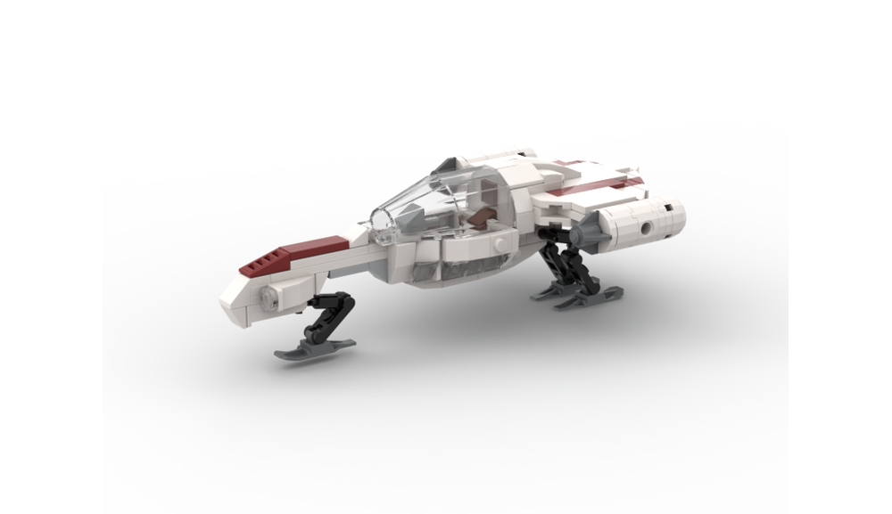 LEGO MOC Freeco speeder by thelegowolfpack | Rebrickable - Build with LEGO