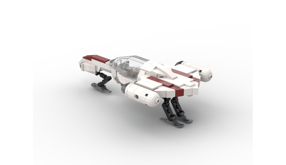 Lego Moc Freeco Speeder By Thelegowolfpack Rebrickable Build With Lego