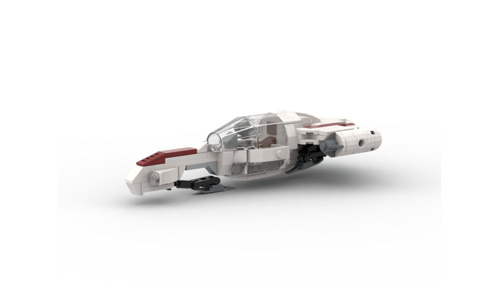 Lego Moc Freeco Speeder By Thelegowolfpack Rebrickable Build With Lego