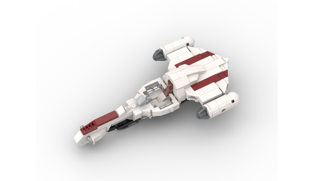 Lego Moc Freeco Speeder By Thelegowolfpack Rebrickable Build With Lego