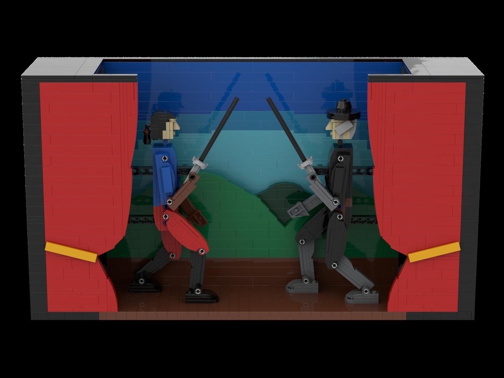 LEGO MOC Stage Combat - Kinetic Sculpture by Plaatart | Rebrickable ...
