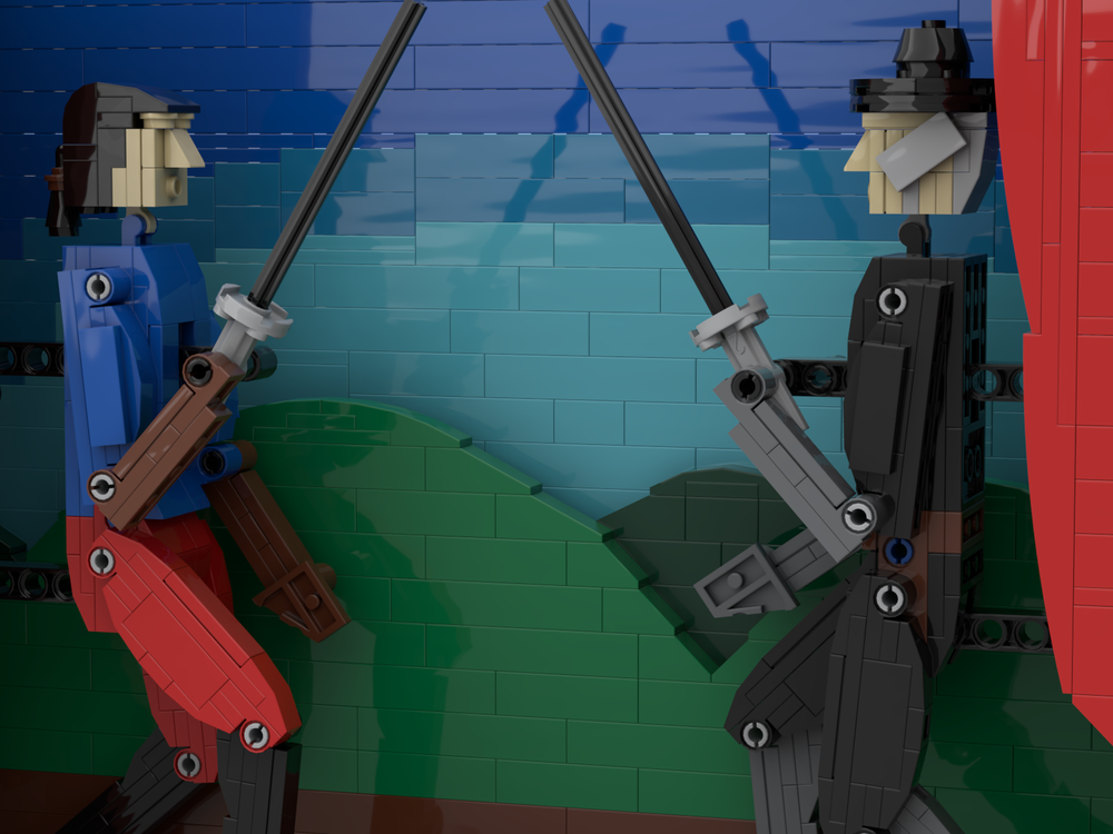 LEGO MOC Stage Combat - Kinetic Sculpture by Plaatart | Rebrickable ...