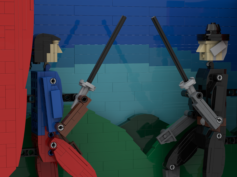 Lego Moc Stage Combat Kinetic Sculpture By Plaatart Rebrickable