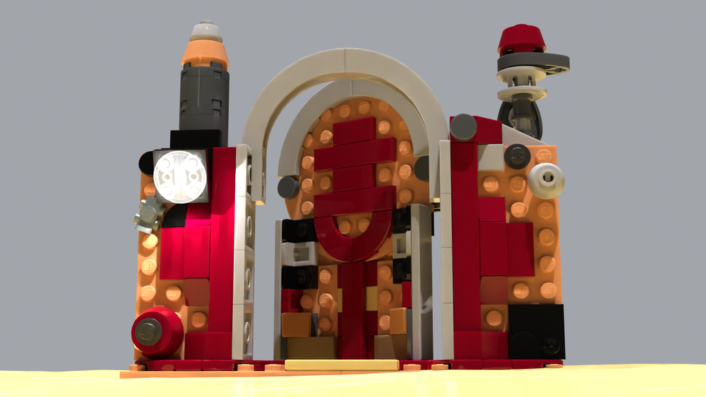 LEGO MOC The Gate by Dragox | Rebrickable - Build with LEGO