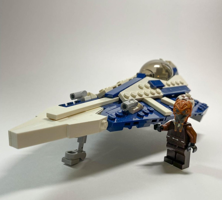 LEGO MOC Plo Koon's Delta 7 Starfighter by PlosBricks | Rebrickable ...