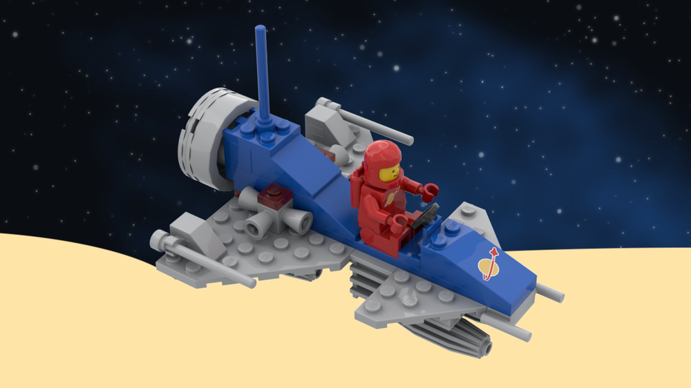 LEGO MOC Classic Space Reimagined: Space Shuttle (6842) by watson.lego ...