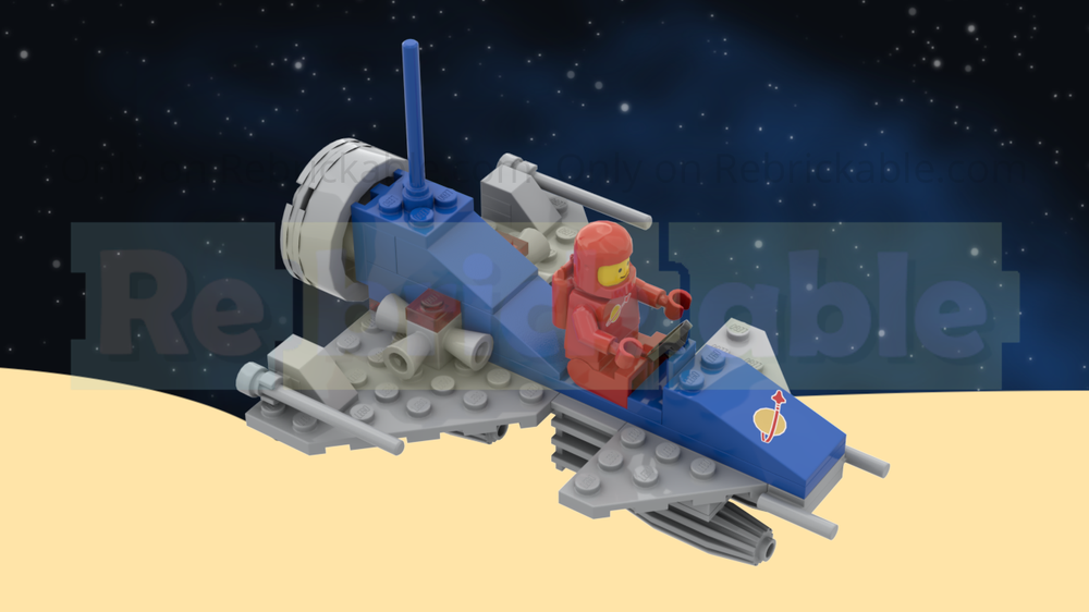 LEGO MOC Classic Space Reimagined: Space Shuttle (6842) by watson.lego ...