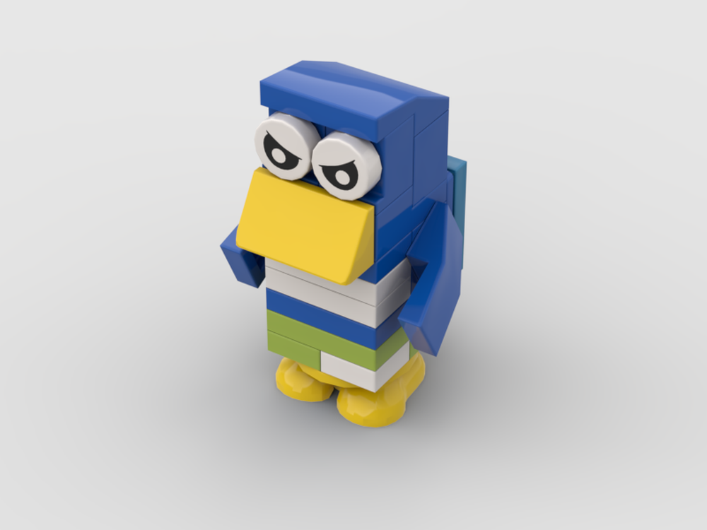 LEGO MOC Donkey Kong country tropical freeze: Tucks by bloooop ...