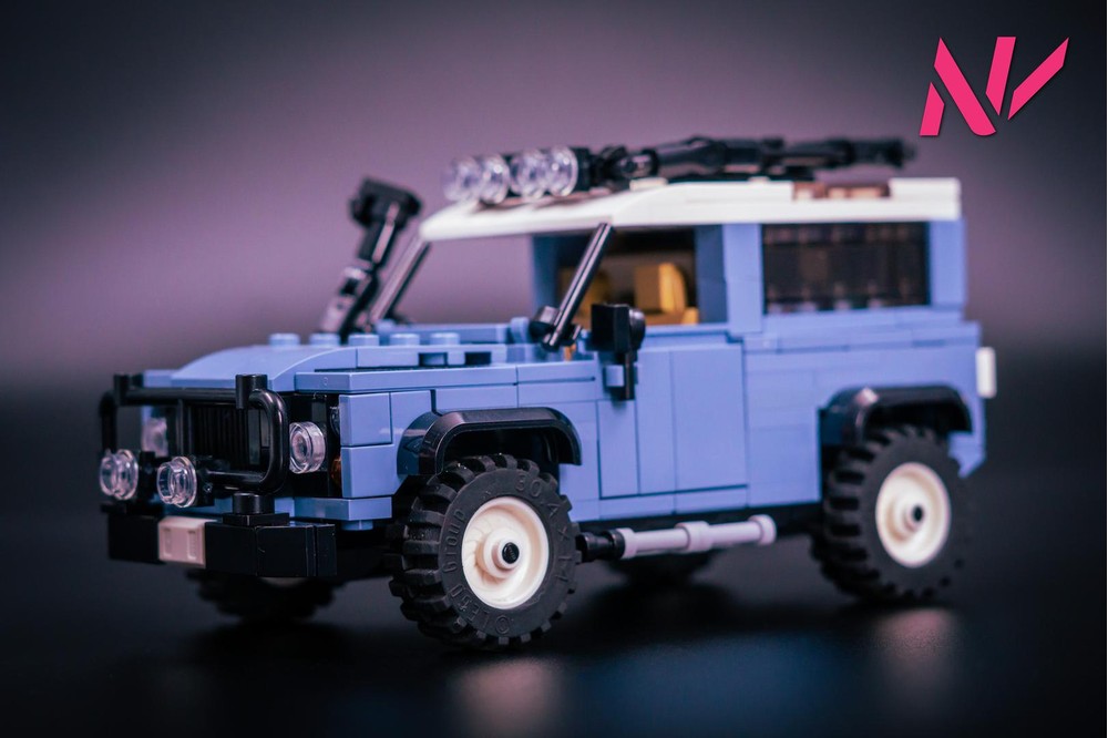 LEGO MOC Land Rover Defender 90 by NV Carmocs | Rebrickable - Build ...