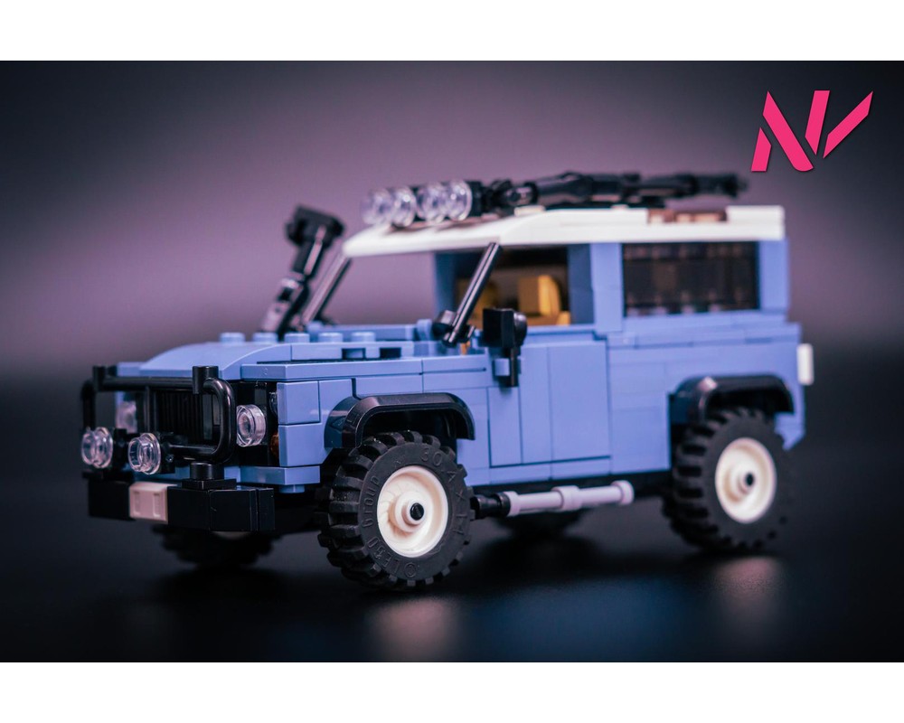 LEGO MOC Land Rover Defender 90 by NV Carmocs | Rebrickable - Build ...