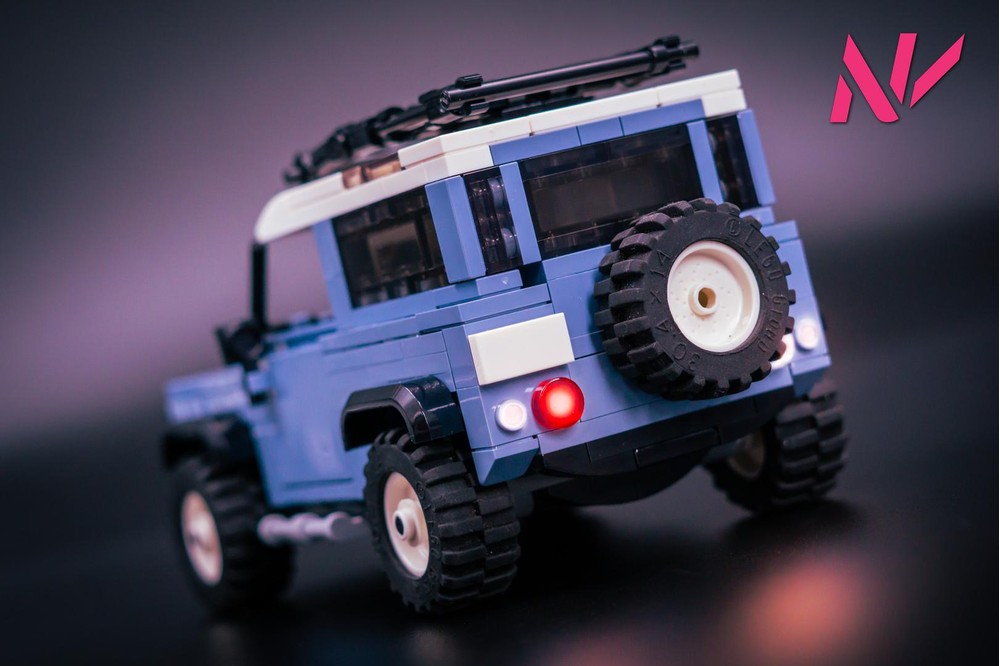 Lego Moc Land Rover Defender 90 By Nv Carmocs Rebrickable Build