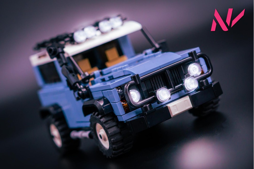 Lego Moc Land Rover Defender 90 By Nv Carmocs Rebrickable Build