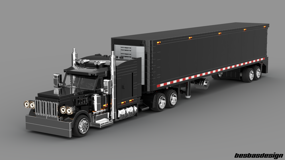 LEGO MOC Peterbilt 379 by besbasdesign | Rebrickable - Build with LEGO
