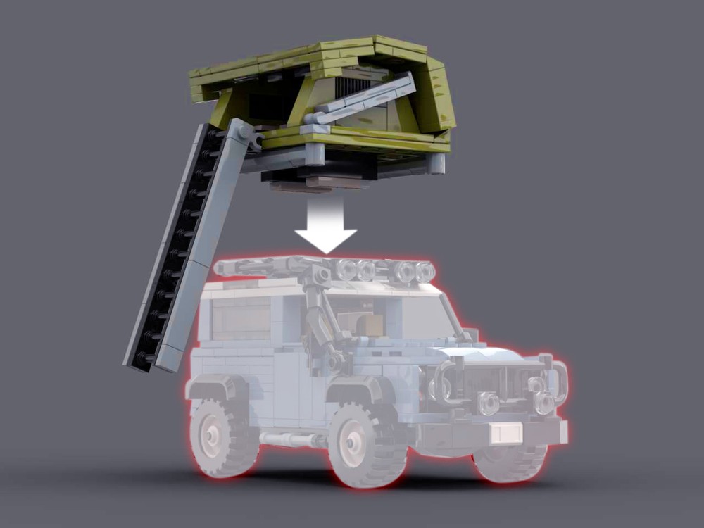 LEGO MOC Rooftent + camping equipment (speed champions scale) by NV ...