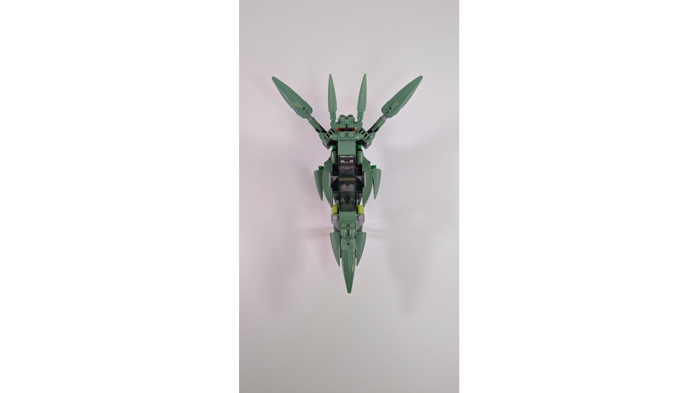 Lego Moc Robot Warrior Spaceship By Andrewfanoflego Rebrickable