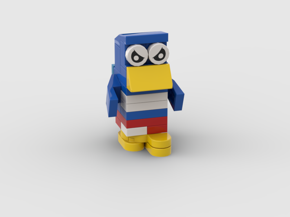 LEGO MOC Donkey Kong country tropical freeze: Speedy Tucks by bloooop ...