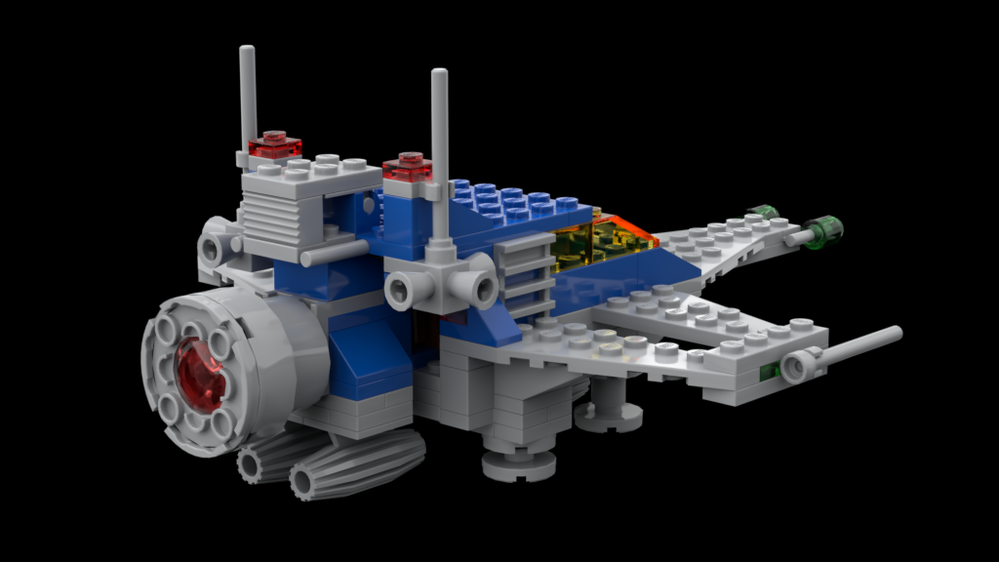 LEGO MOC Classic Space Reimagined: Cosmic Cruiser (6890) by watson.lego ...