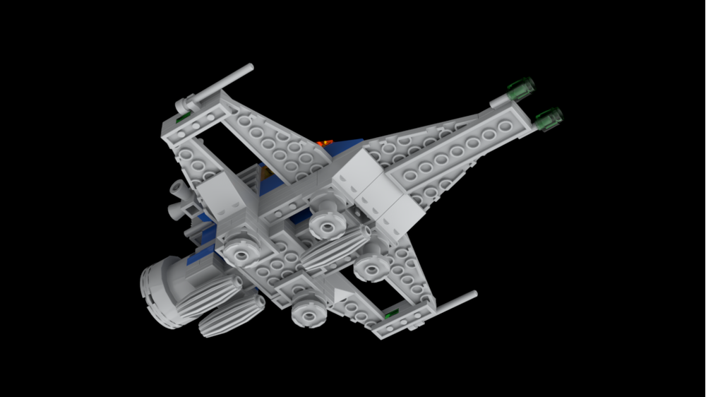 LEGO MOC Classic Space Reimagined: Cosmic Cruiser (6890) by watson.lego ...