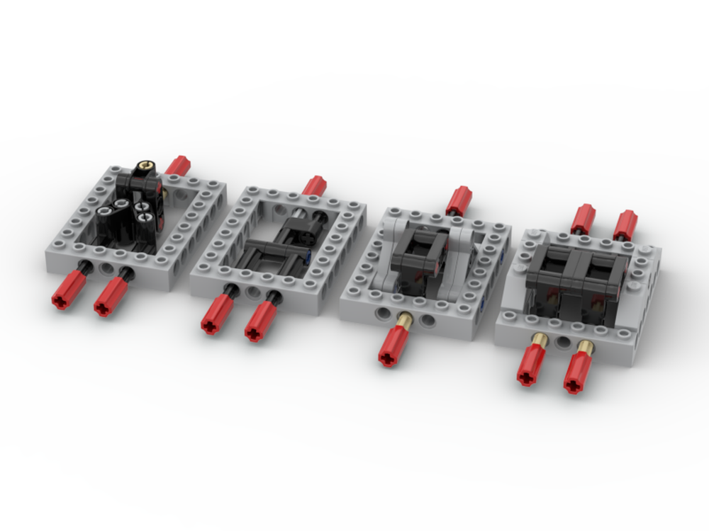 LEGO MOC Push-Pull Logic Gates by BD Technic | Rebrickable - Build with ...