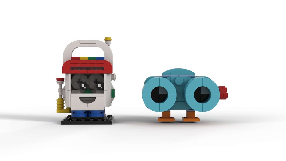 Lego Moc Mike And Lenny Lenny Binoculars Toy Story By Delightmoc