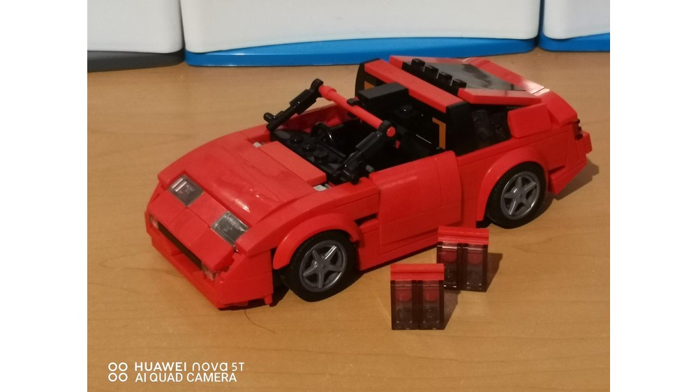 Lego Moc Inspired By Nissan 300zx Z32 By Arjj Rebrickable Build